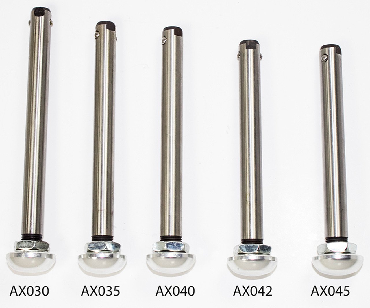 Big Button Quick Release Wheelchair Axle, 5.25" Length - Each – How ...