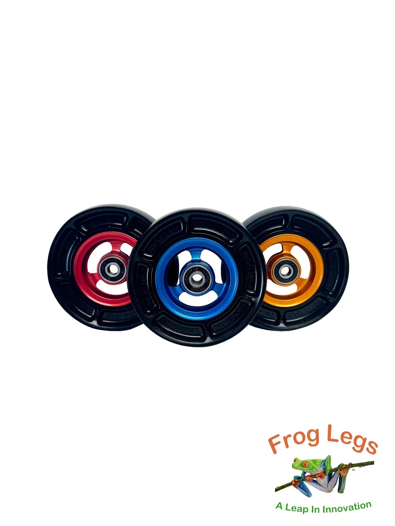 Frog Legs "Whisper" Shock Absorber Caster Wheel (pair) – How iRoll Sports