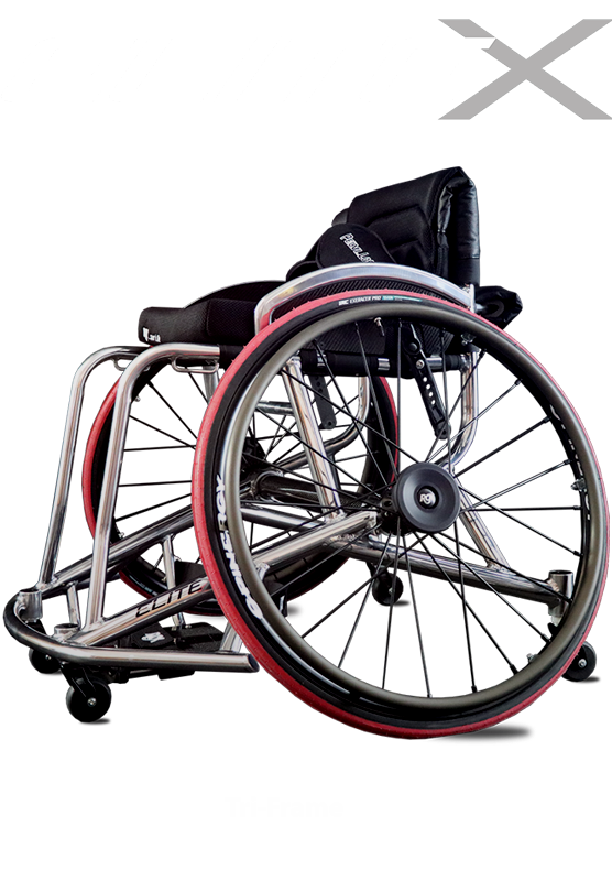 RGK "ELITE X" Basketball Wheelchair Available in USA at How iRoll Sports